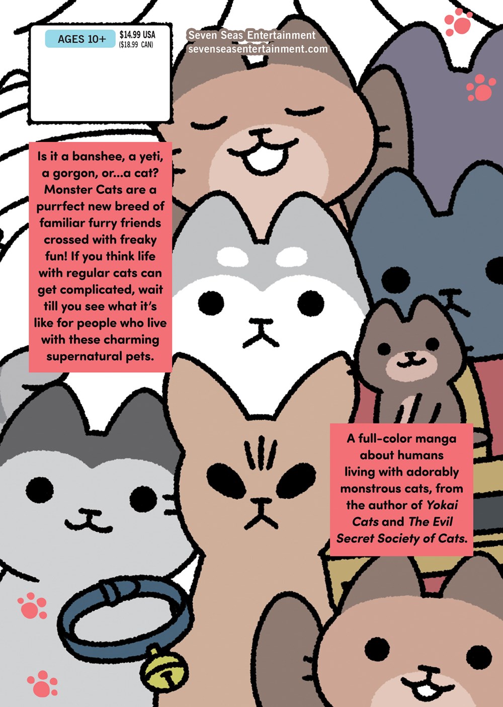 Monster Cats Manga Volume 1 (Color) | Crunchyroll Store