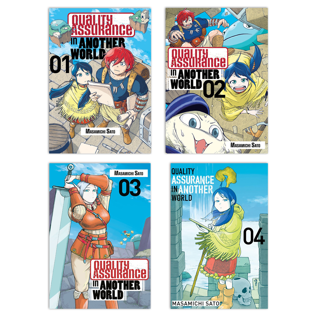 Quality Assurance in Another World Manga (1-4) Bundle | Crunchyroll Store